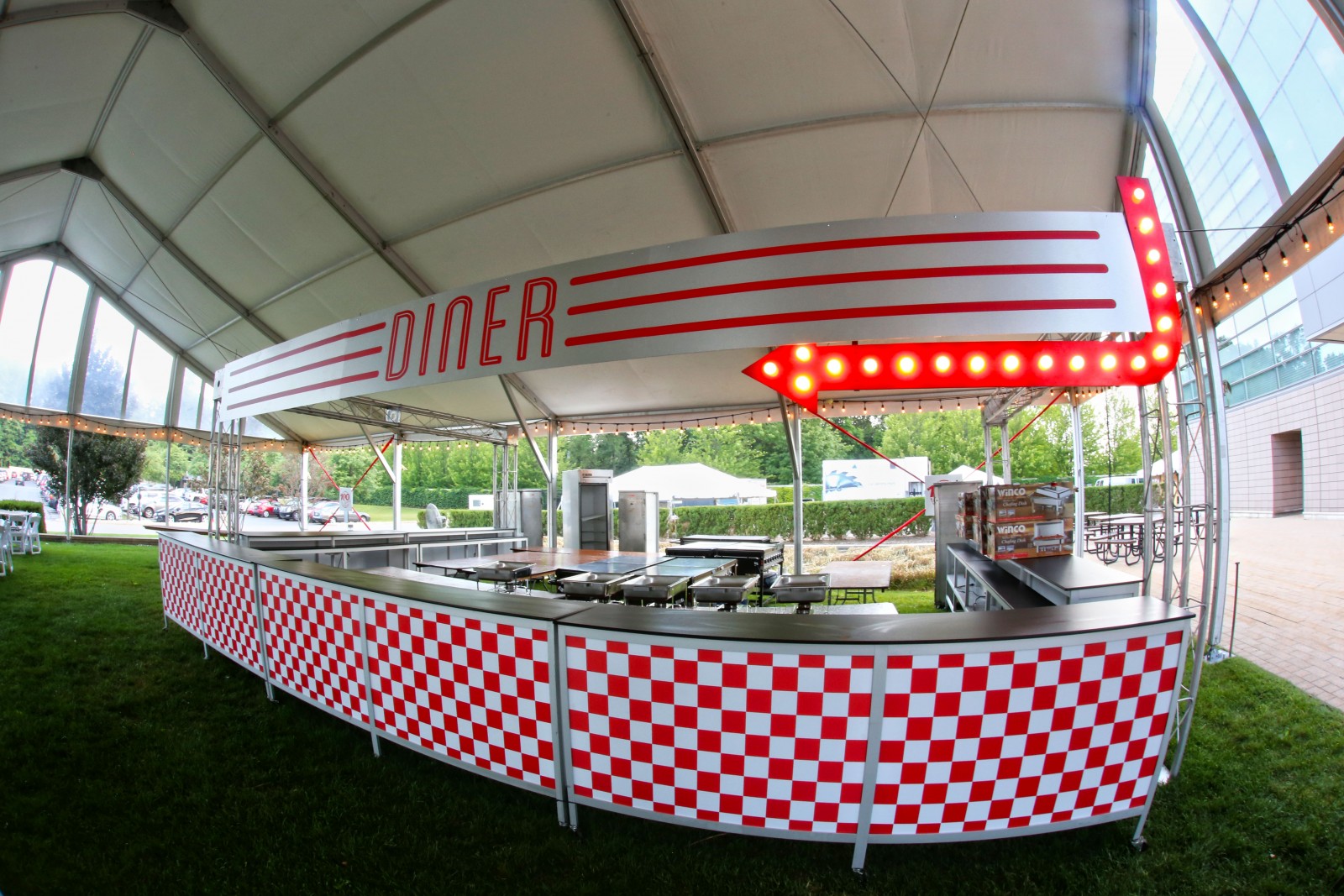 1950s Diner Bar Decor - Display Group