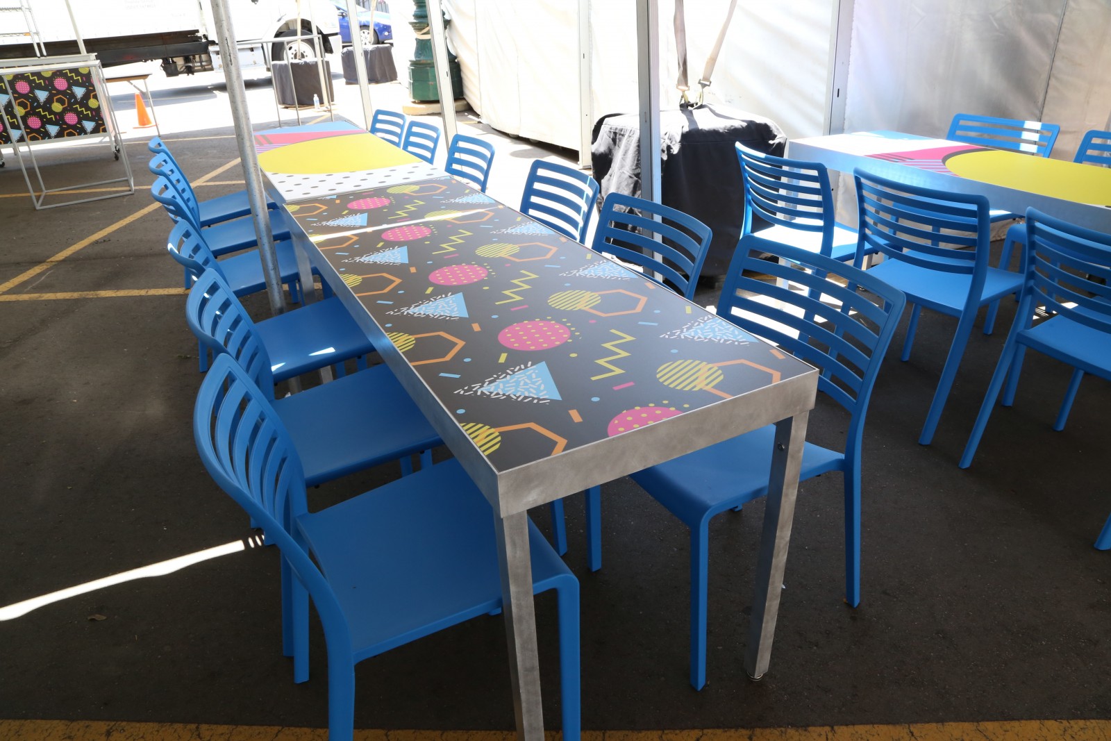 1980_s Theme Table Inserts - Display Group