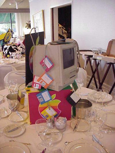 1980s Computer Centerpiece - Display Group