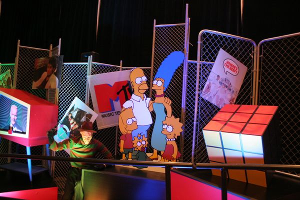 1980s Decor - Simpsons, Mtv, Freddy Krueger - Display Group