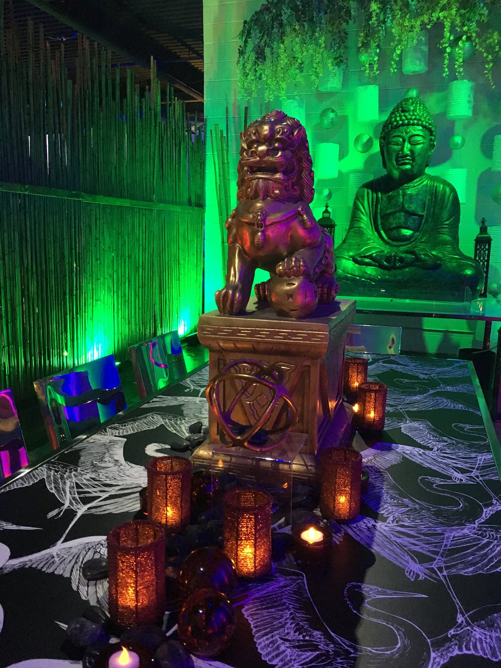 Asian Inspired Table Decor - Display Group