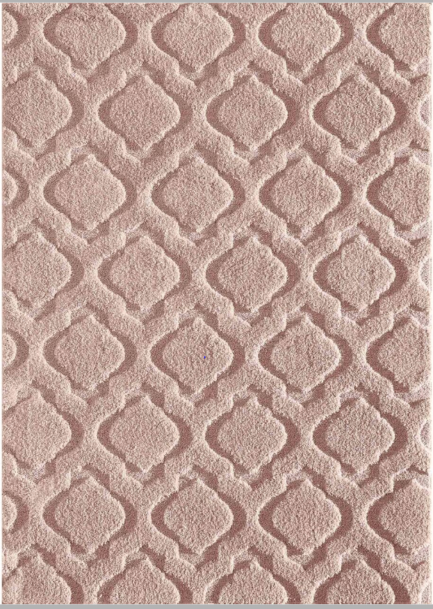 Blush Pink Tufted Rug - Display Group