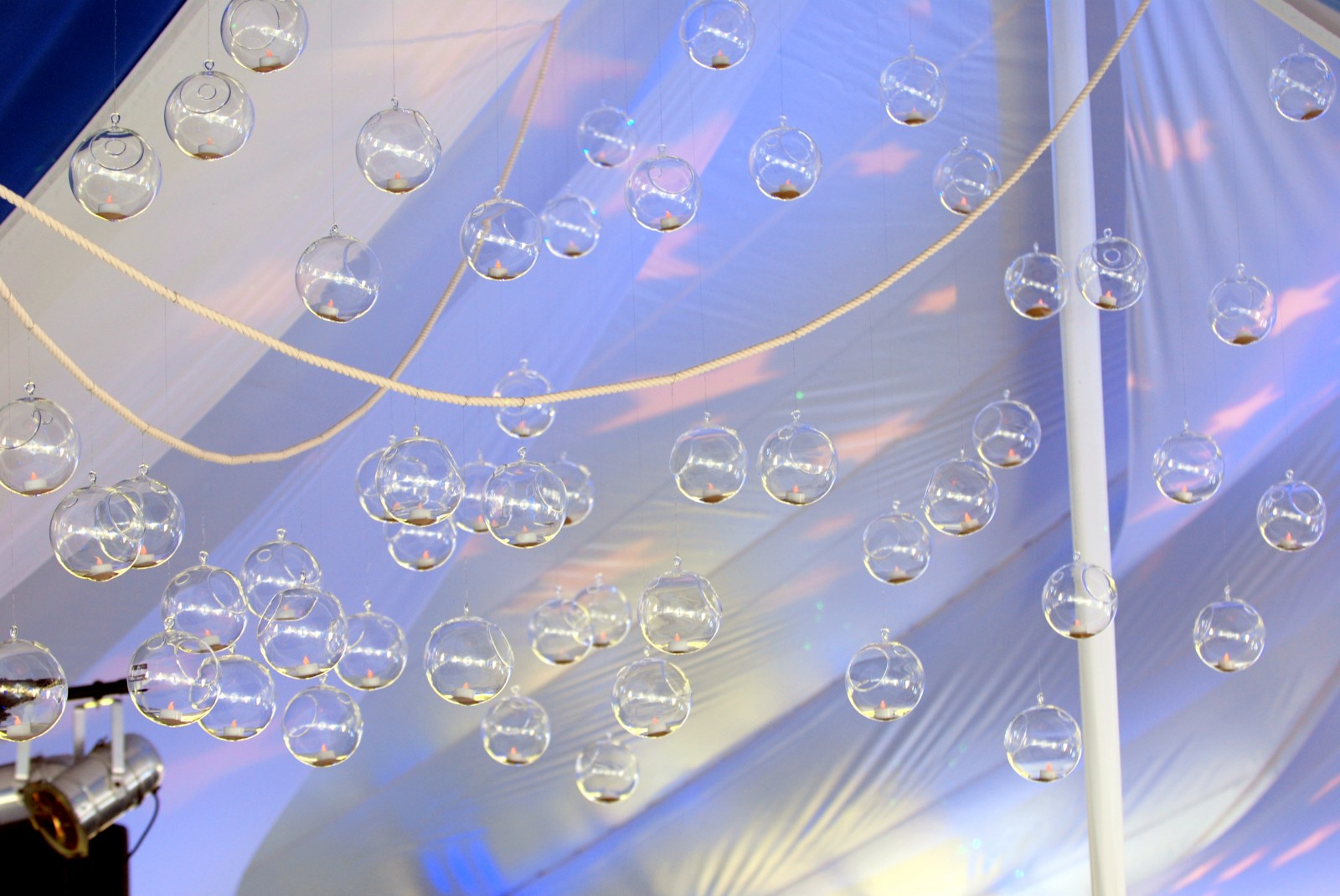 Glass Sphere and Draping - Display Group