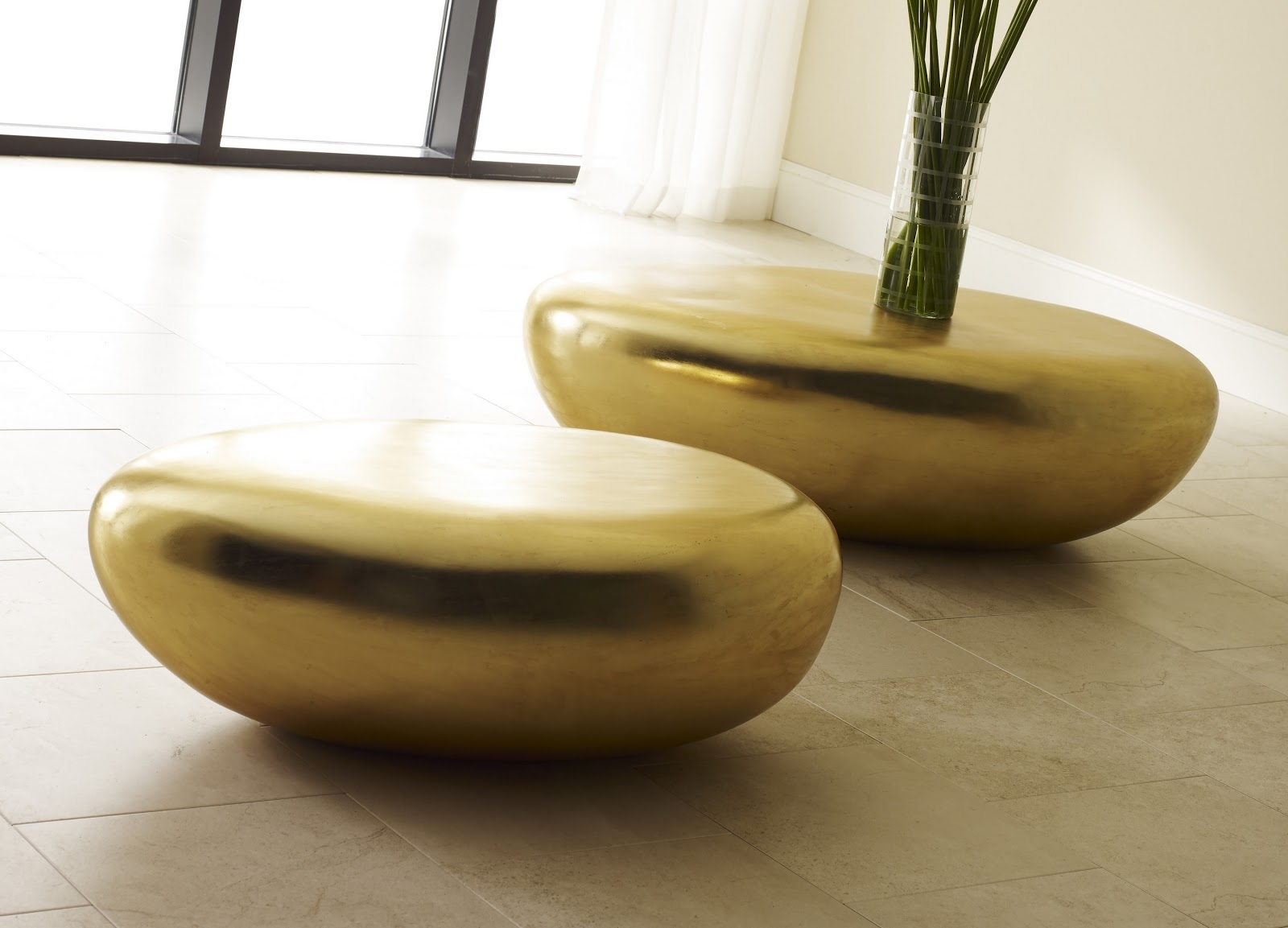 Gold Boulder Coffee Table - Display Group