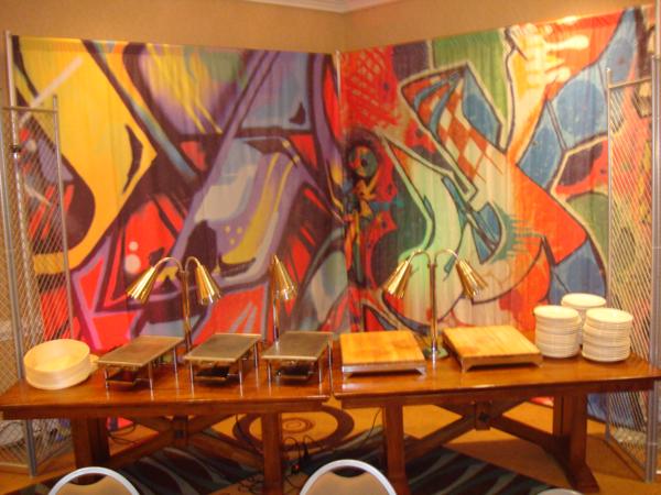 Graffiti Dye Sub Backdrop - Display Group