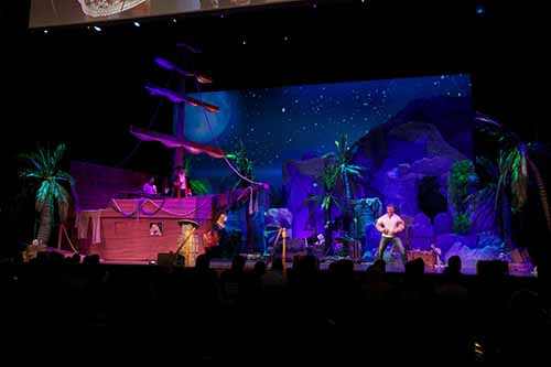 Pirate Stage Set and Lighting - Display Group